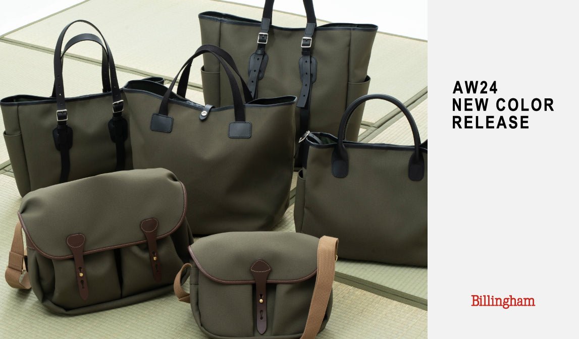 【ビリンガム】AW24 NEW COLOR RELEASE – グリニッジ オンラインストア
